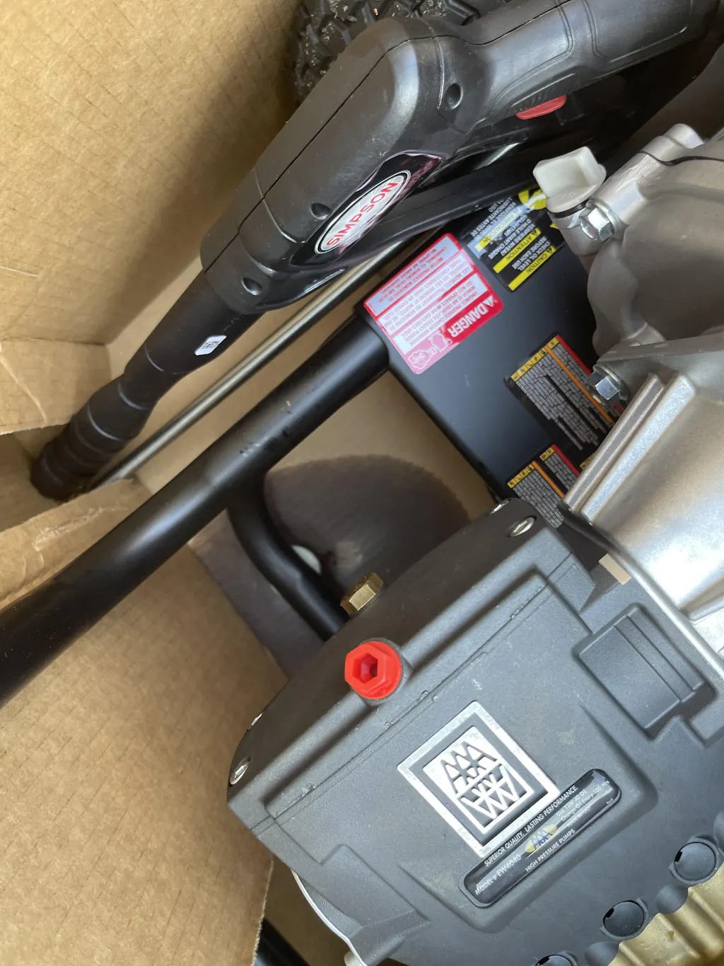 Simpson PS60843 PowerShot 4400 PSI 4 GPM Gas Pressure Washer New ...