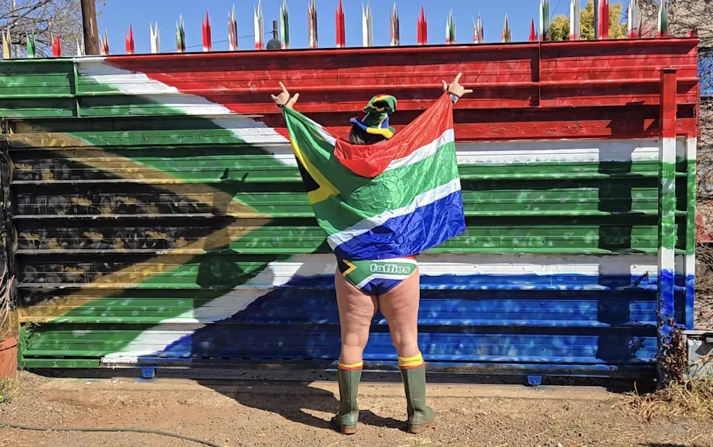 Mens SA Flag Swim Briefs – Faffies