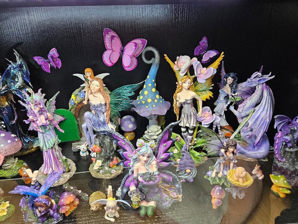 Magic Mushroom Figurine Set - Fairy Garden & Nature Gifts - Fantasy ...