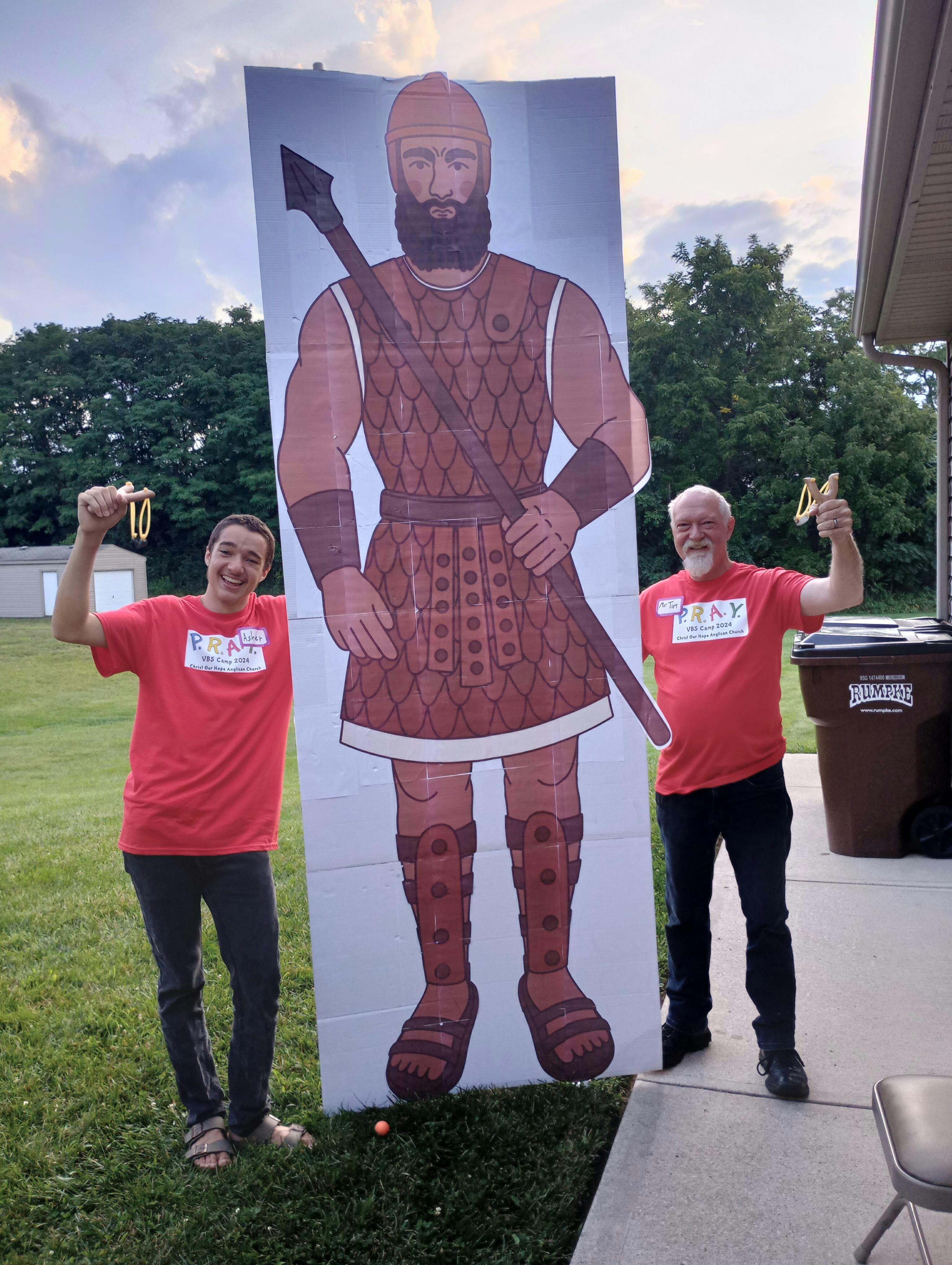 Life-Size Goliath Bible Figure – Families of Faith