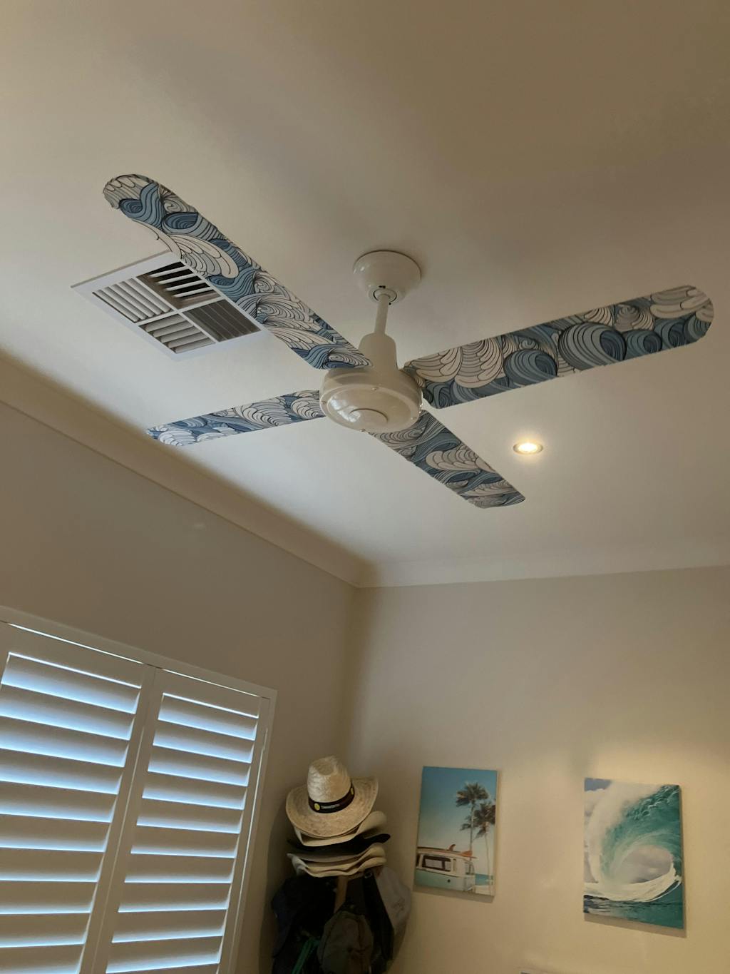 Butterflies Print | Ceiling Fan Blade Covers | Slip on Fan Socks - Fan ...
