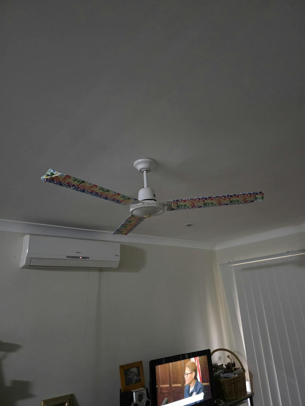 Butterflies Print | Ceiling Fan Blade Covers | Slip on Fan Socks - Fan ...