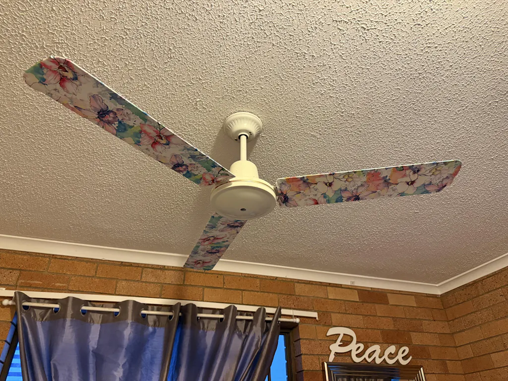 Butterflies Print | Ceiling Fan Blade Covers | Slip on Fan Socks - Fan ...
