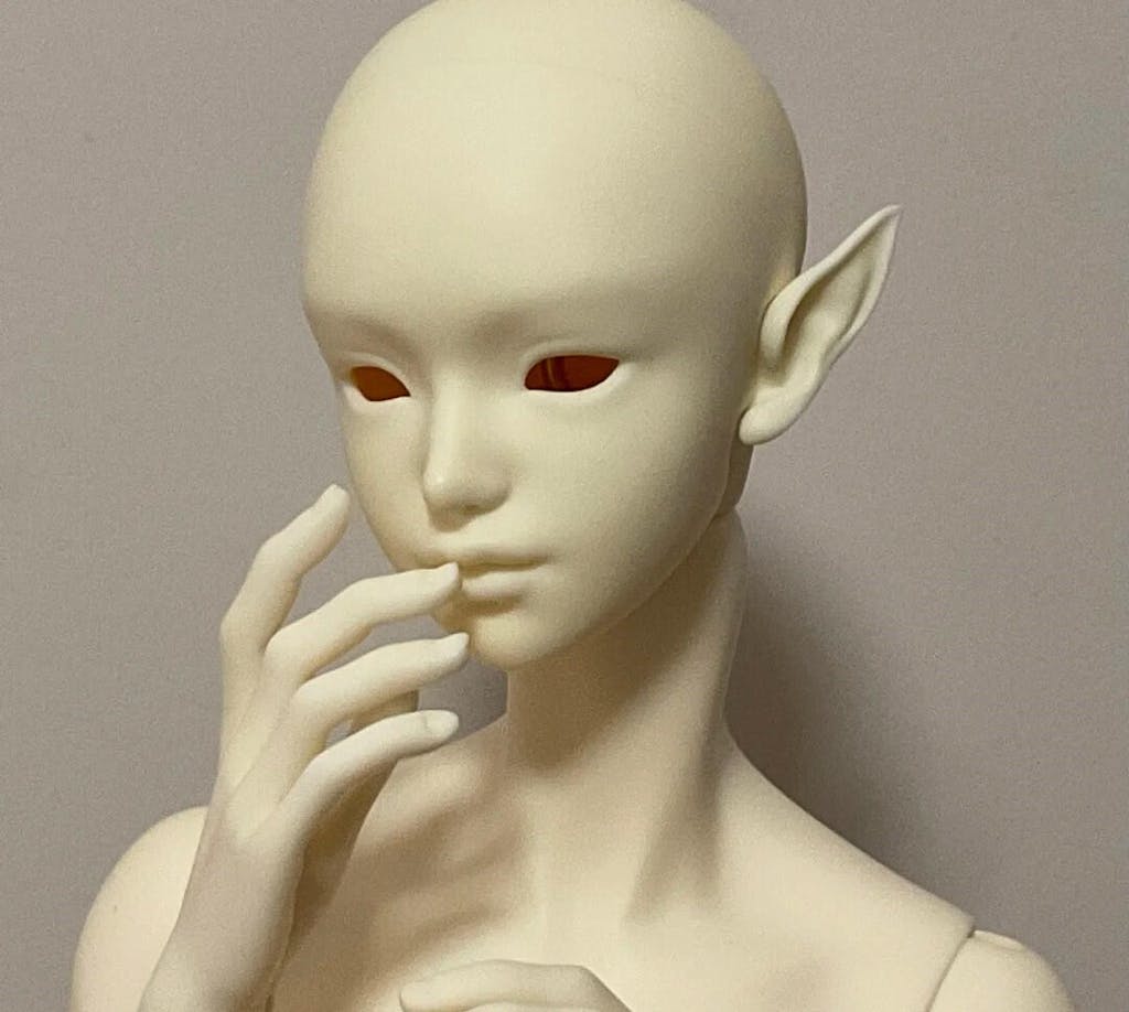 1/3 Female BJD Head- 60cm Smart Doll Head – FancyDollland