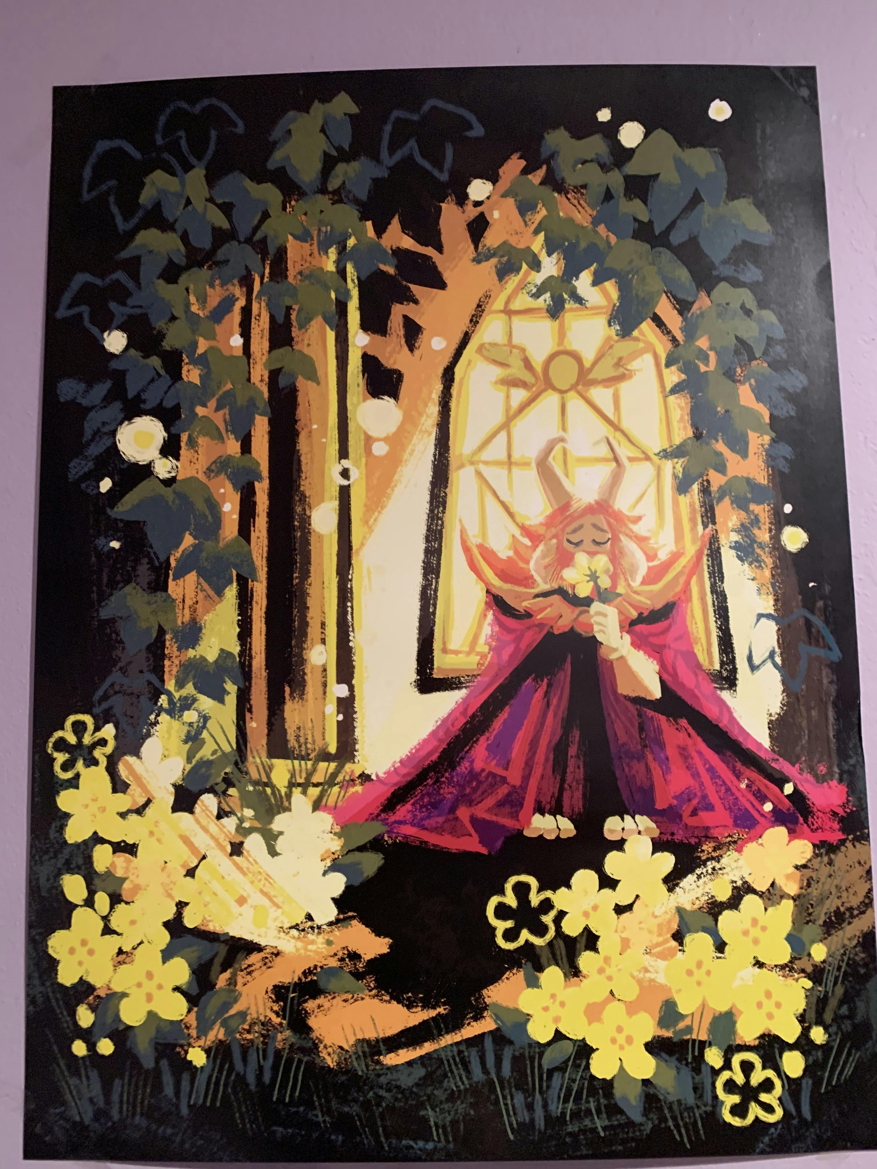 UNDERTALE - Throne Room Poster - Fangamer