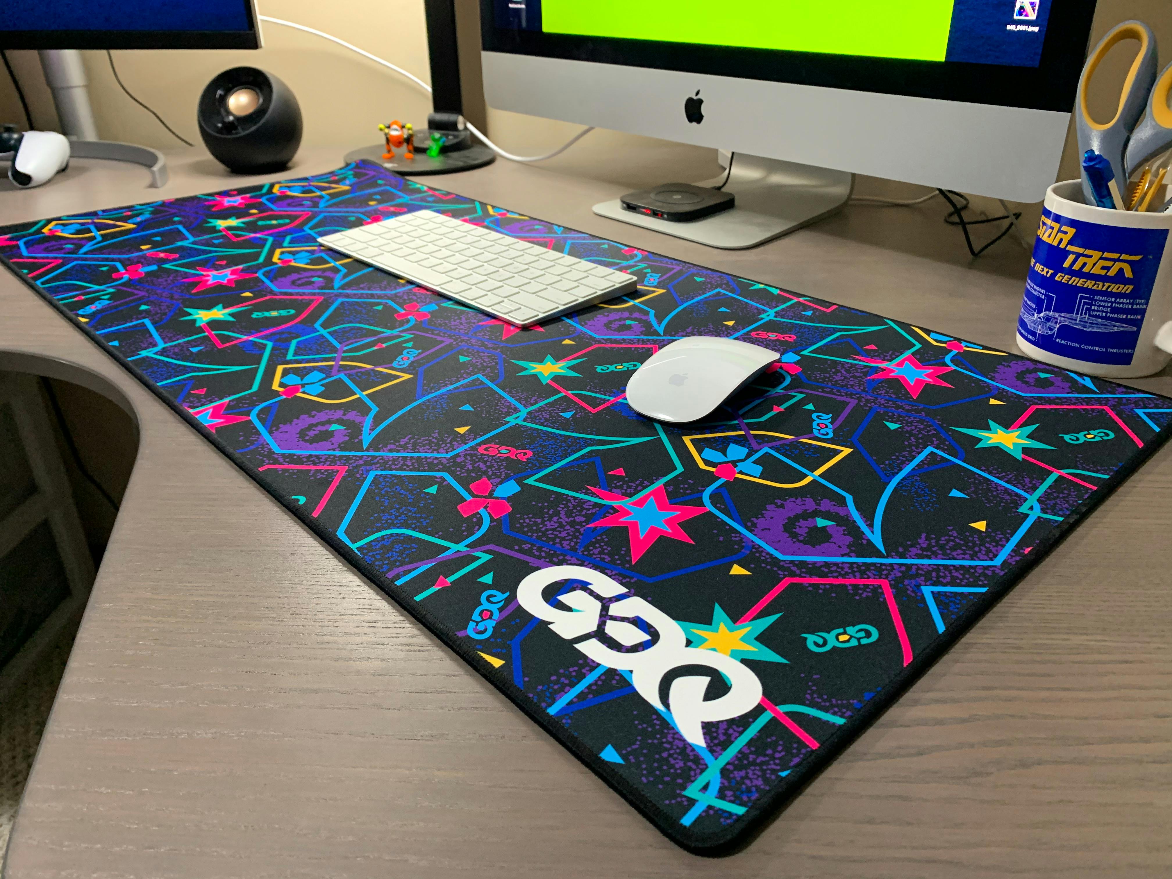 Gdq Arcade Floor Desk Mat Fangamer