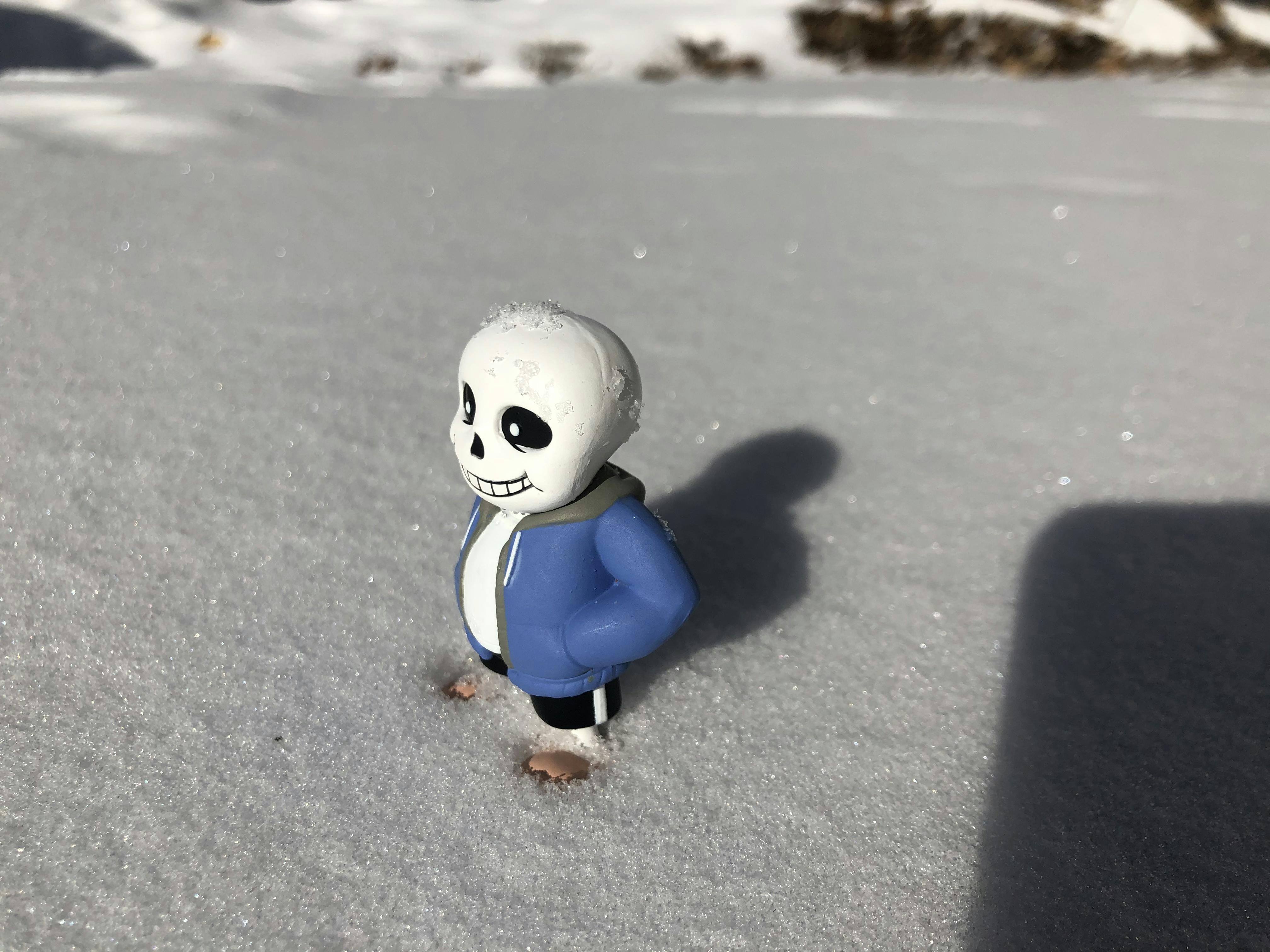 UNDERTALE - Sans Inaction Figure - Fangamer