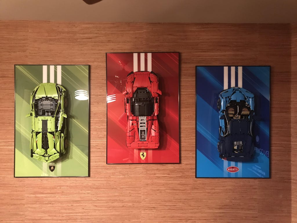 LEGO Techinc Car Wall Mount - Hang LEGO Ford GT on the Wall – FantasMall