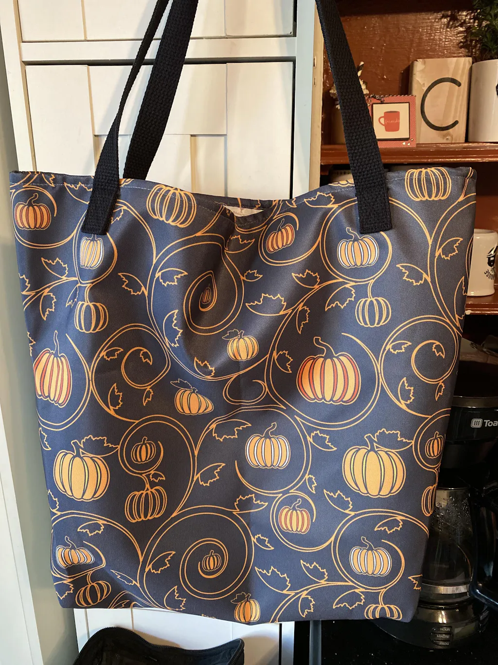 Pumpkin Patch Open Tote Bag | Farmhouse Is My Style