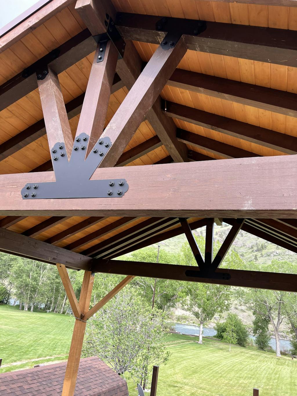 Simpson APGP612 Decorative Gable Plate - Black Powder Coat – Fasteners Plus