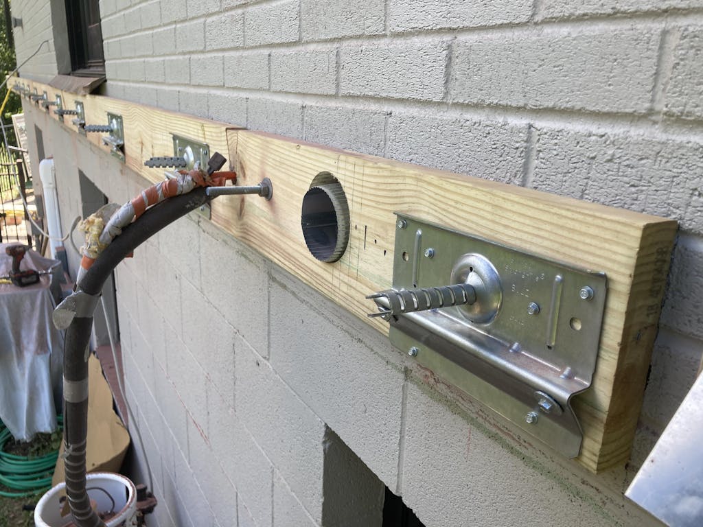 Simpson BVLZ-KT1 Brick Veneer Ledger Connector - Zmax Finish ...