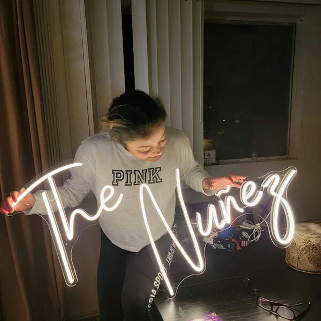 Fast Custom Neon Sign For Room, Wedding Neon Name Signs, Business Logo ...