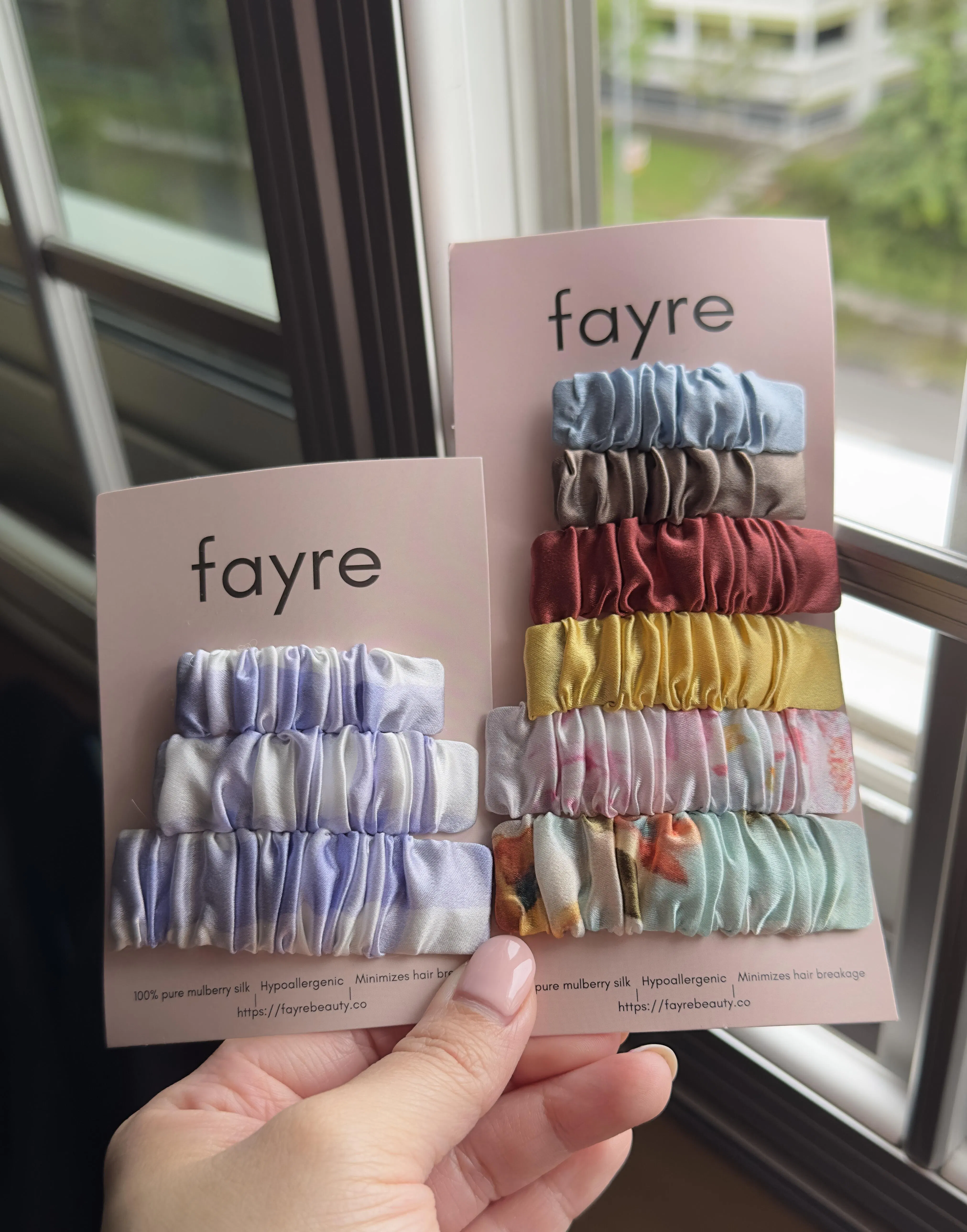 Fayre Silk Hair Pins | Best Silk Accessories