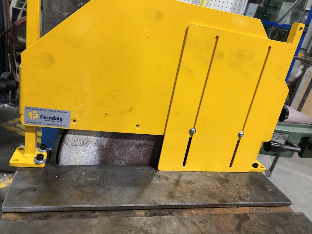 Adjustable Disk Sander Guard & Shield - Ferndale Safety