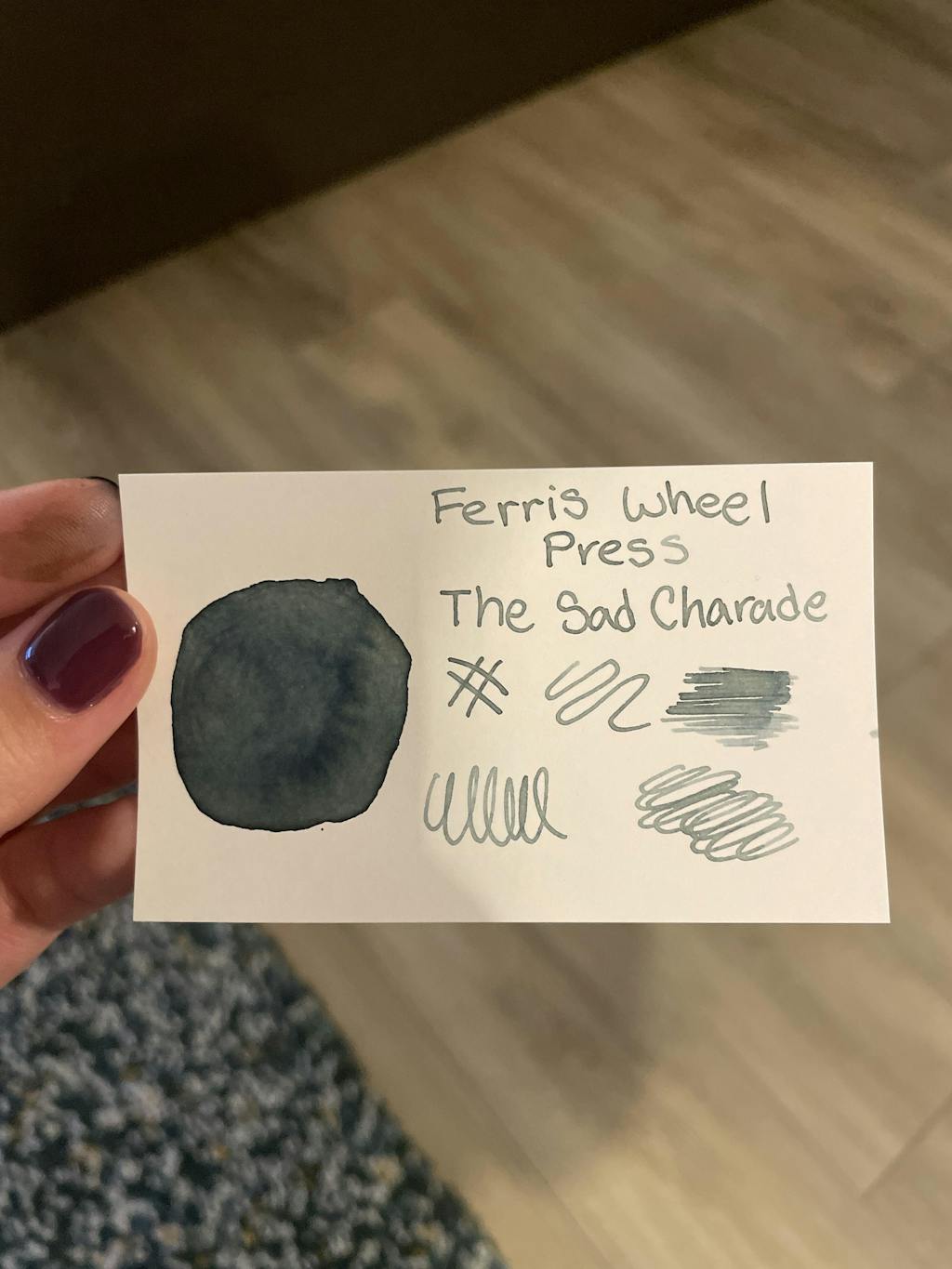 The Sad Charade — Ferris Wheel Press Canada