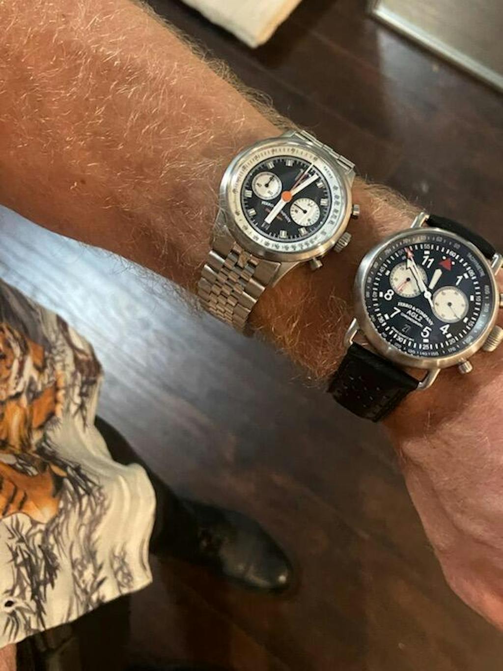 Race Master Chronograph Black BR – Ferro & Company Watches