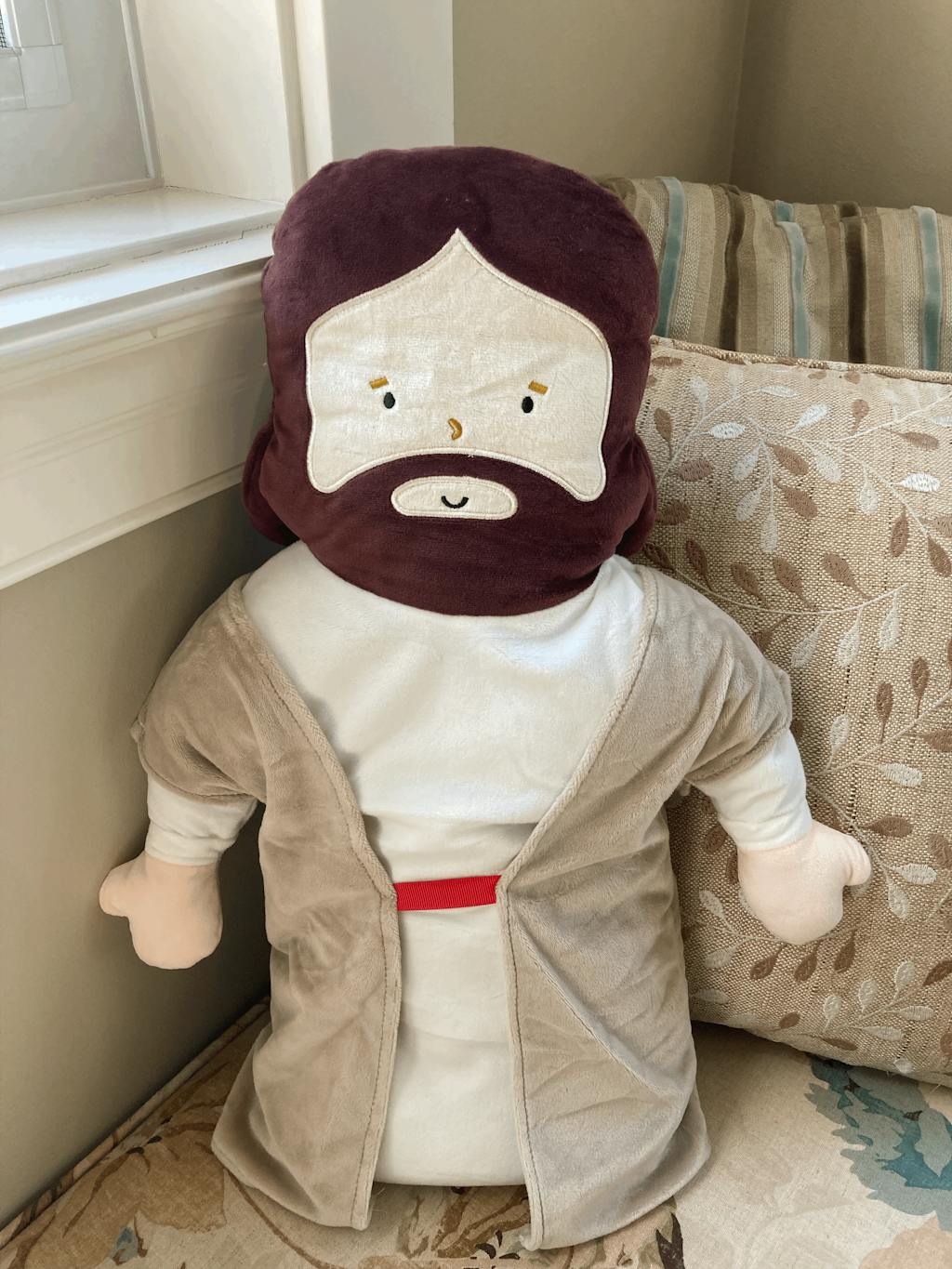 21 inch Tall Soft Stuffed Plush Durable Jesus Plushie Pillow – Fete