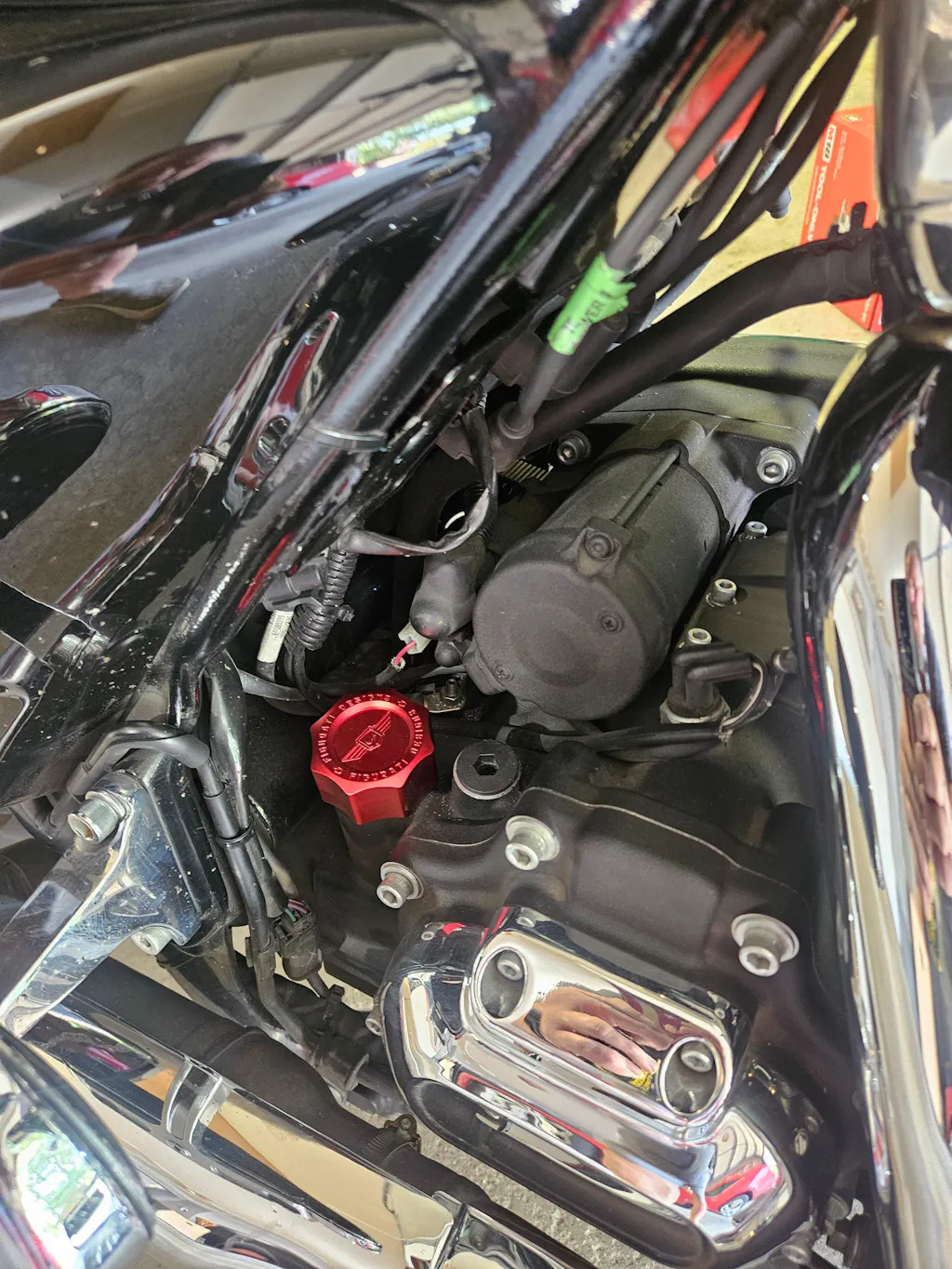 Performance Dipstick for Harley-Davidson Touring M8 (2017-2025) - Curv ...