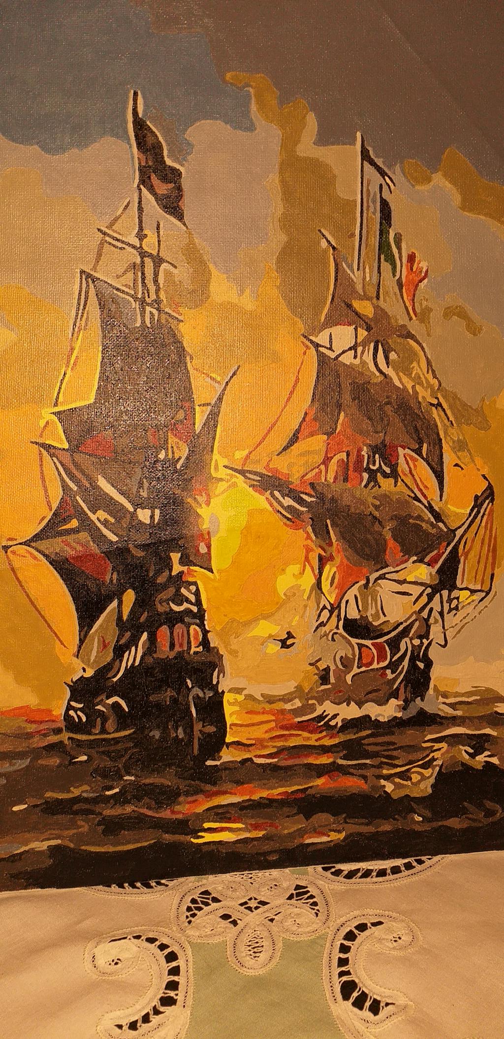 Peinture par numéros - Bataille Navale – Figured'Art