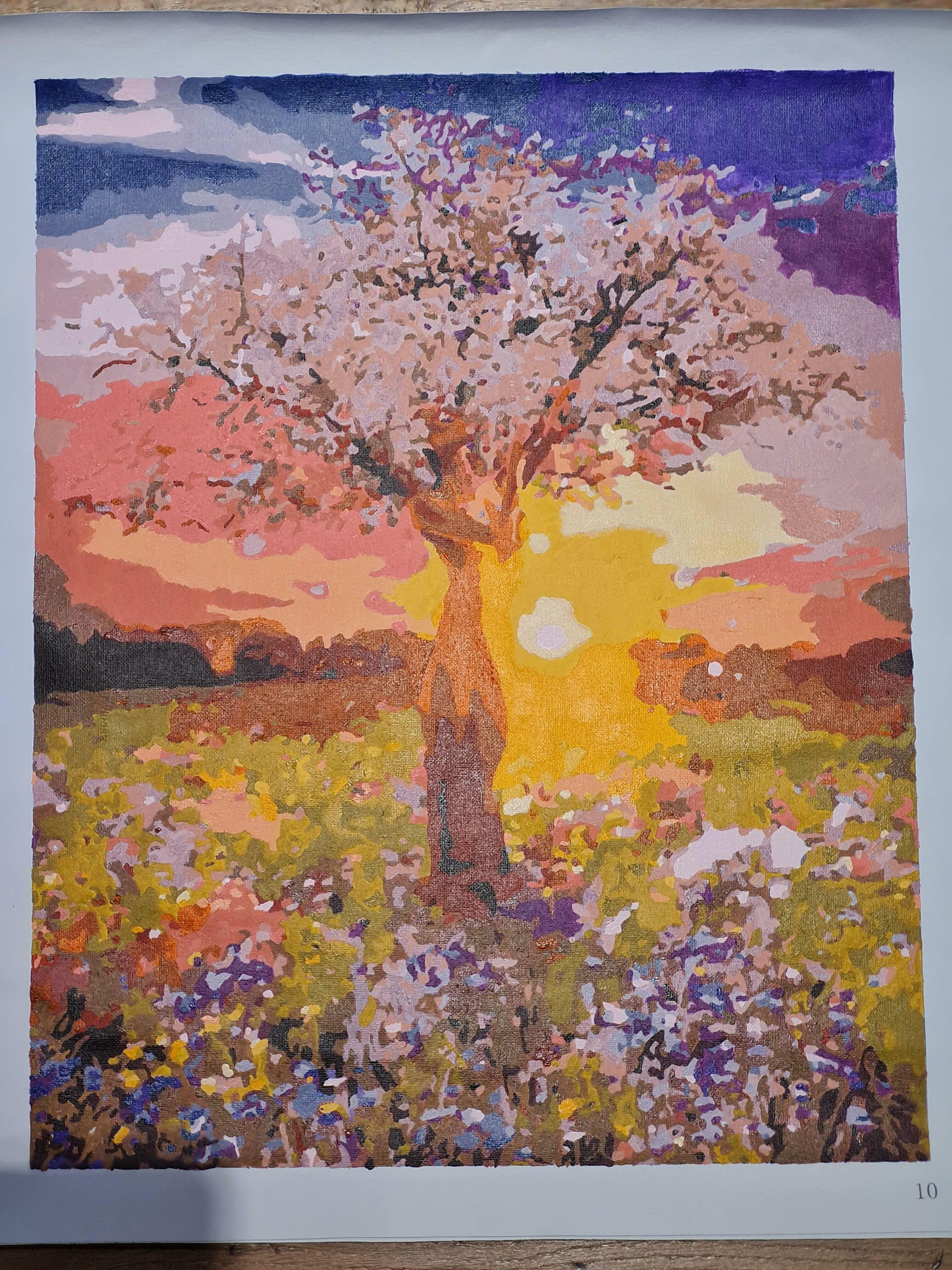 Paint by numbers - Tree with Female Body – Figured'Art