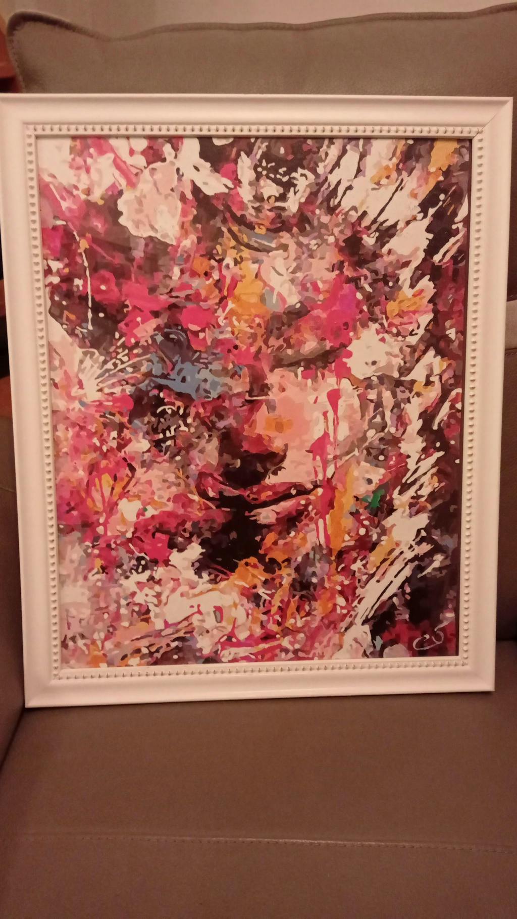 Paint by numbers - Abstract Female Face – Figured'Art