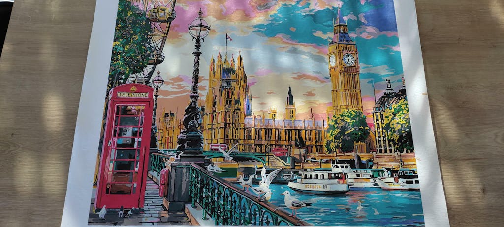 Paint by numbers - London In The Spring – Figured'Art