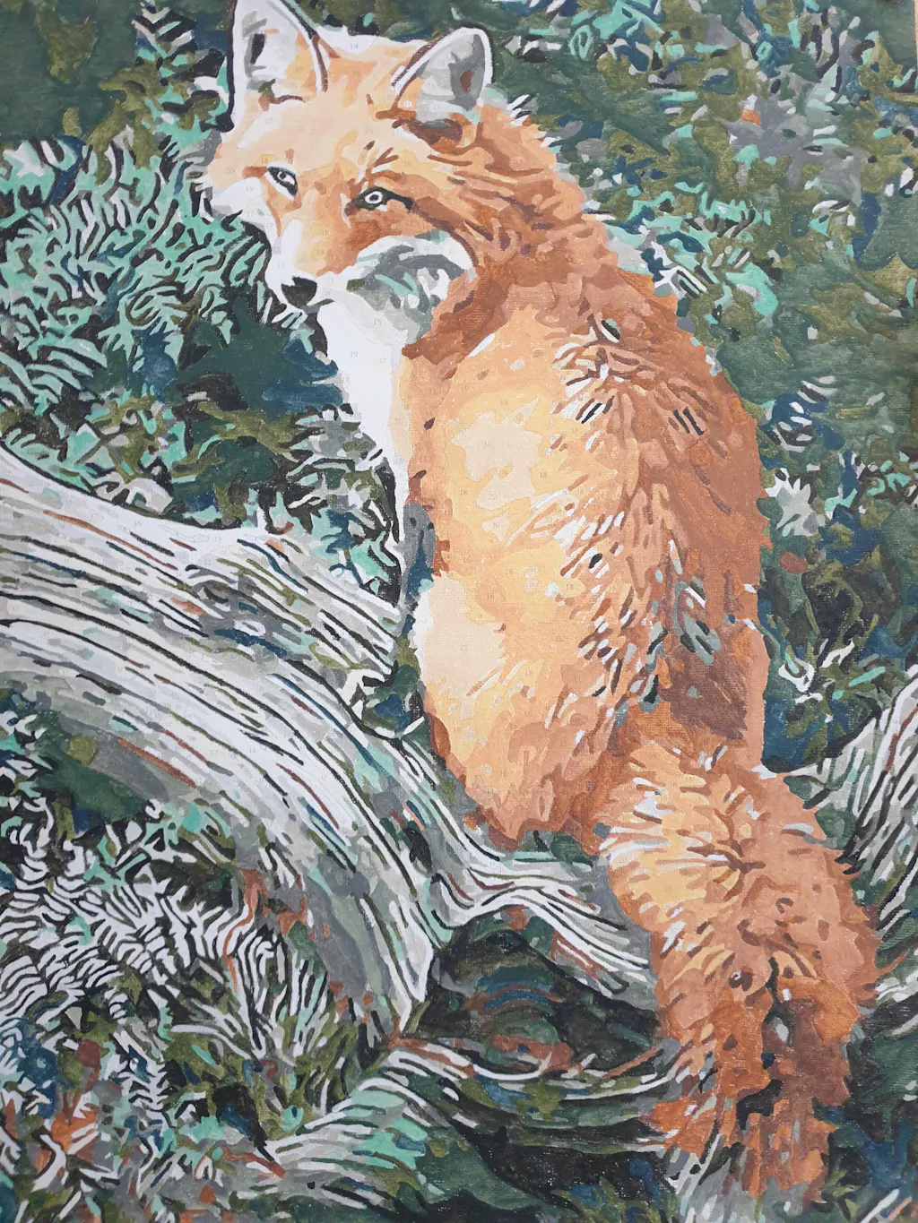 Paint by numbers - Fox in the Woods – Figured'Art