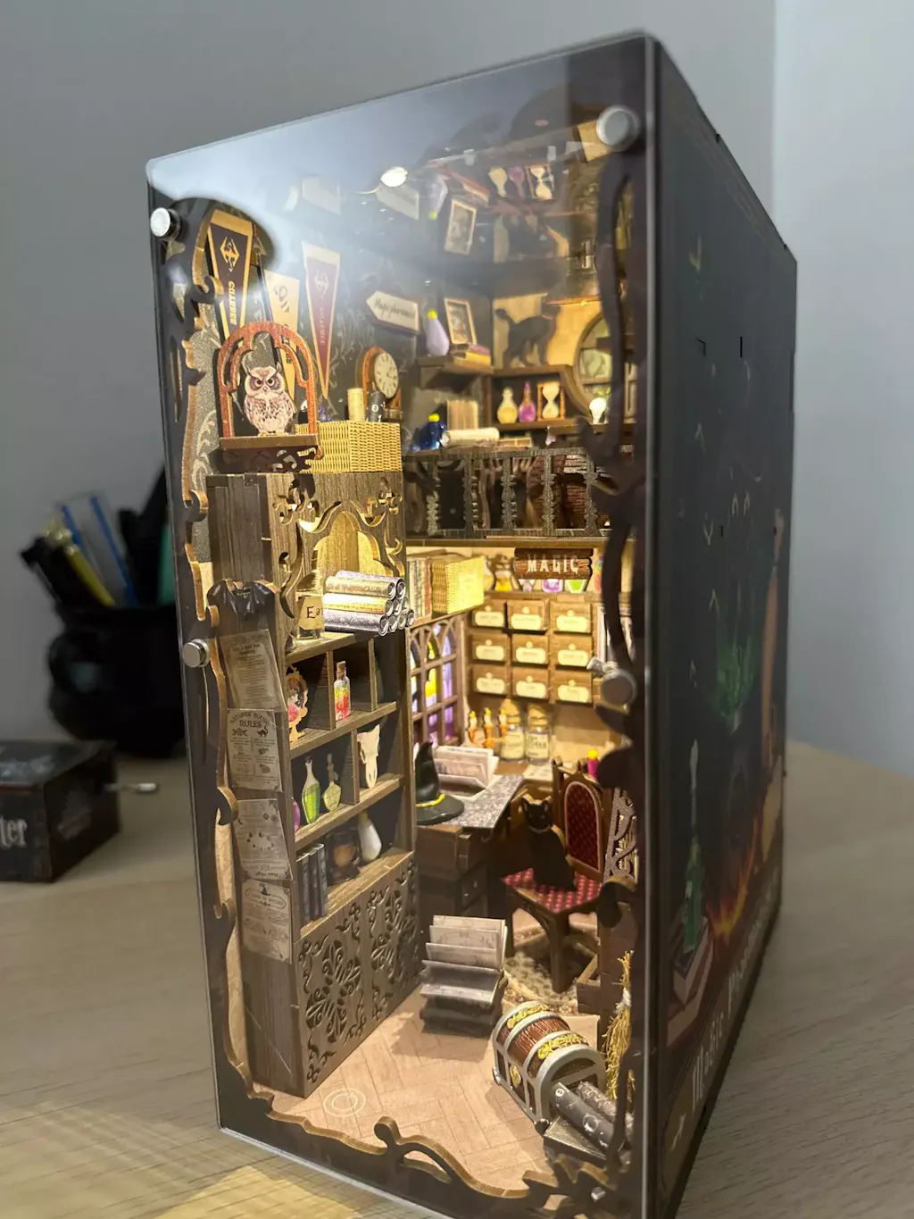 Book Nook DIY Kit - L'Alchimista – Figured'Art