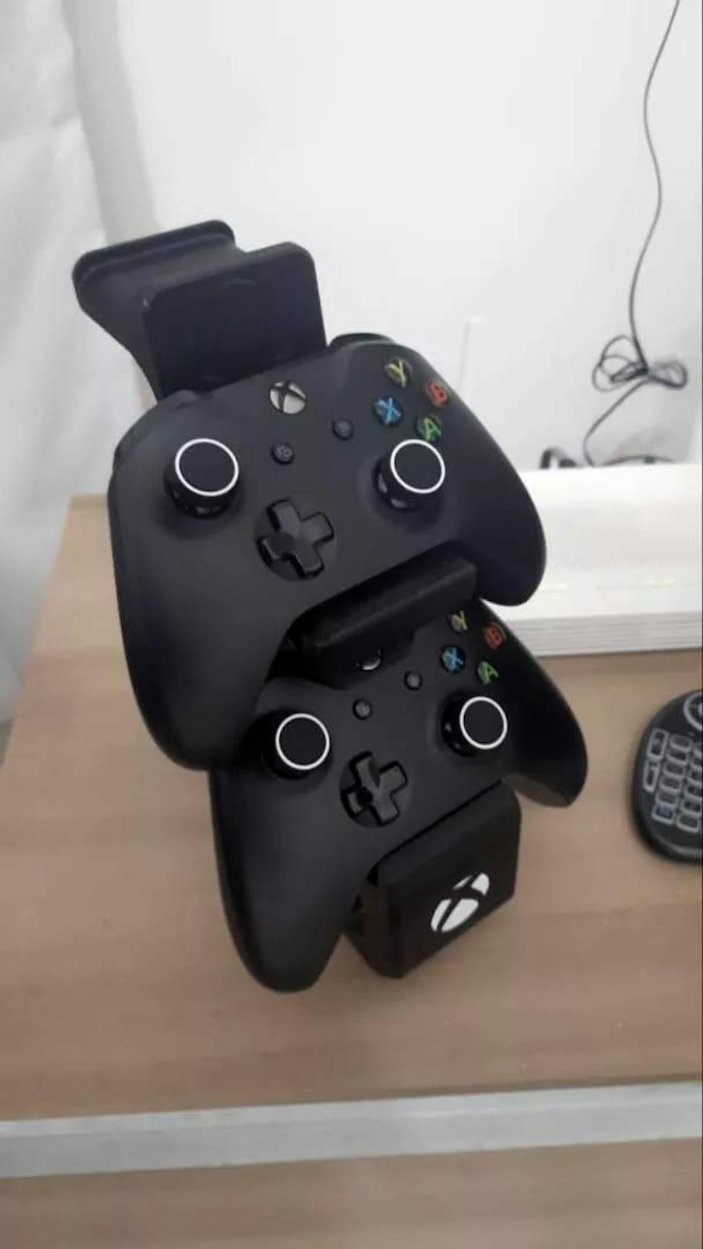 Combined Headphone & Xbox Dual Controller Stand – FigureOut 3D