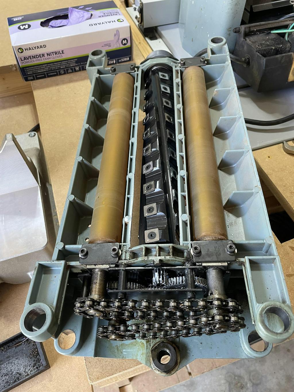 Helical Cutterhead for Delta 22-540 Thickness Planer – FindBuyTool