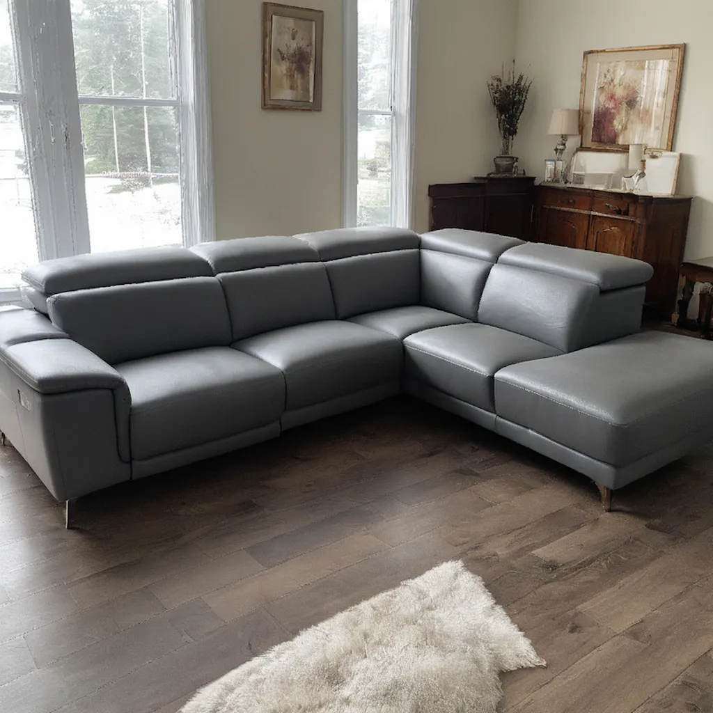 Millet Leather Reclining Sectional Sofa | Luxury & Pet-Proof – Finn ...
