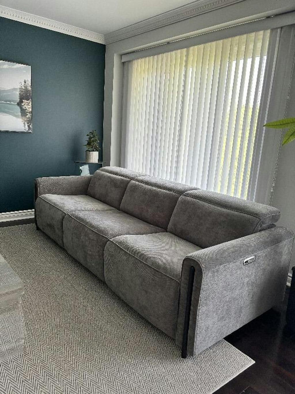 Ricci Cloud Fabric Sofa - Luxury Reclining Sectional – Finn & Form | US