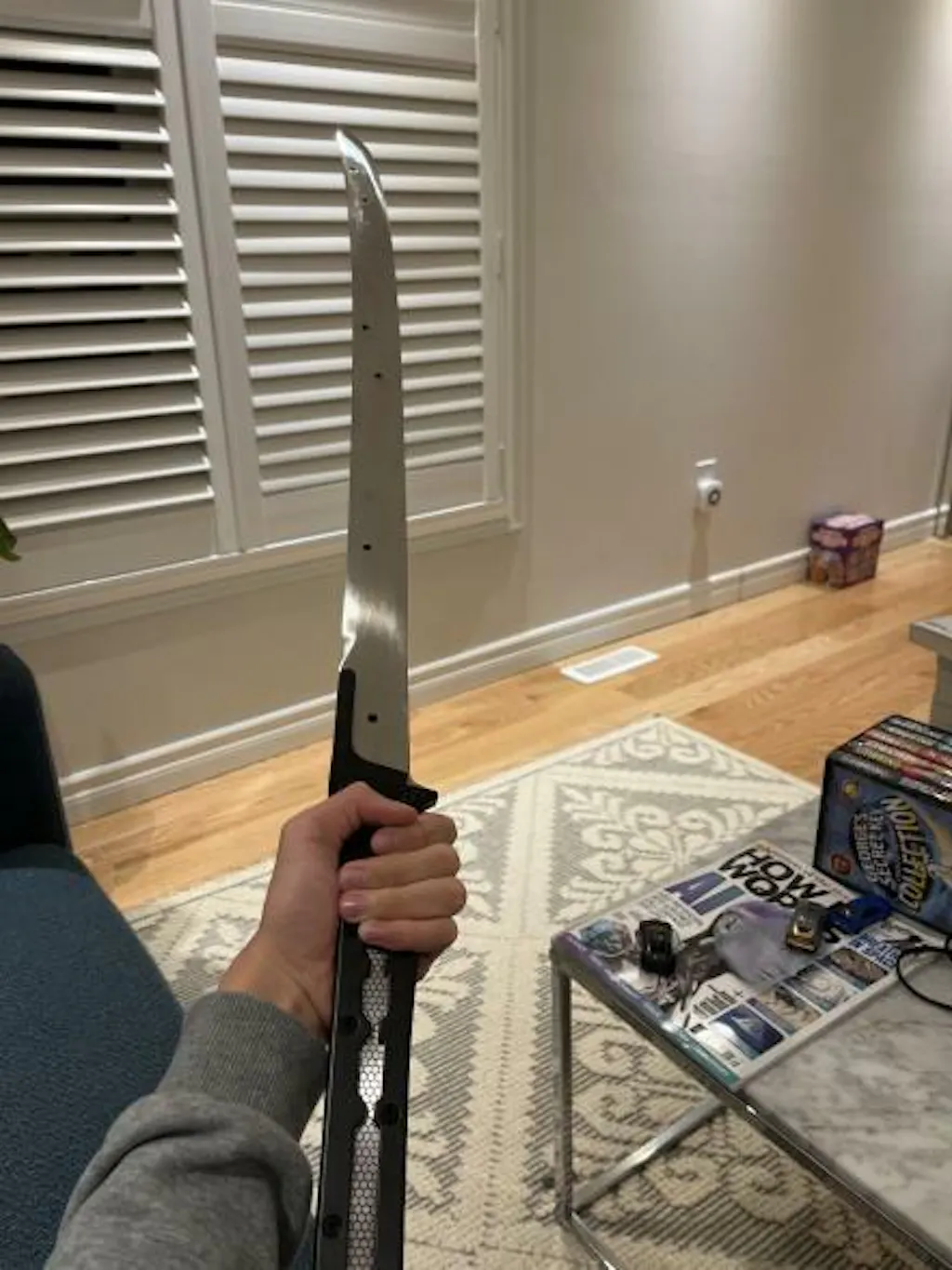 Raiden's High Frequency Blade - Fire and Steel