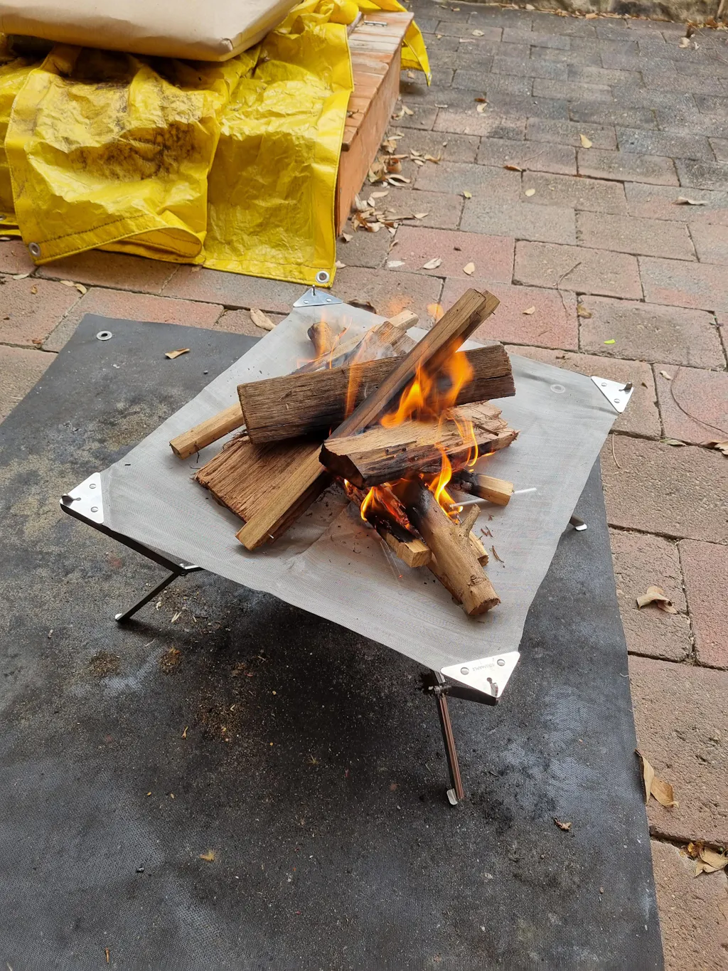 Sunset Ultralight Foldable Fire Pit Grill – Fire Maple