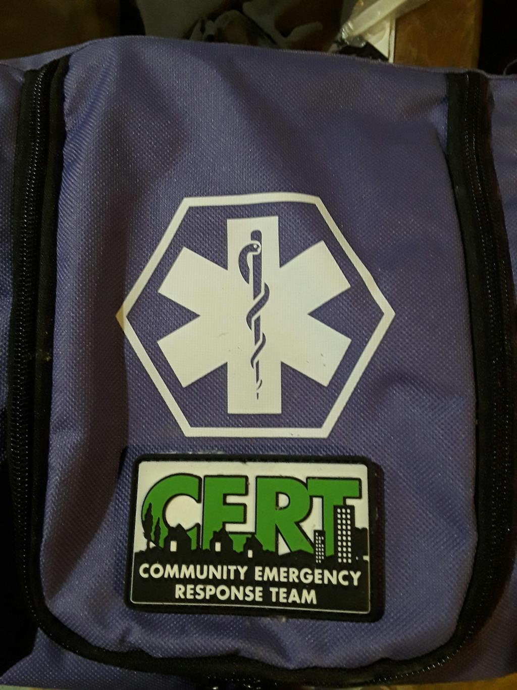 PVC CERT Patch Hook & Loop Backing – First Class Responder