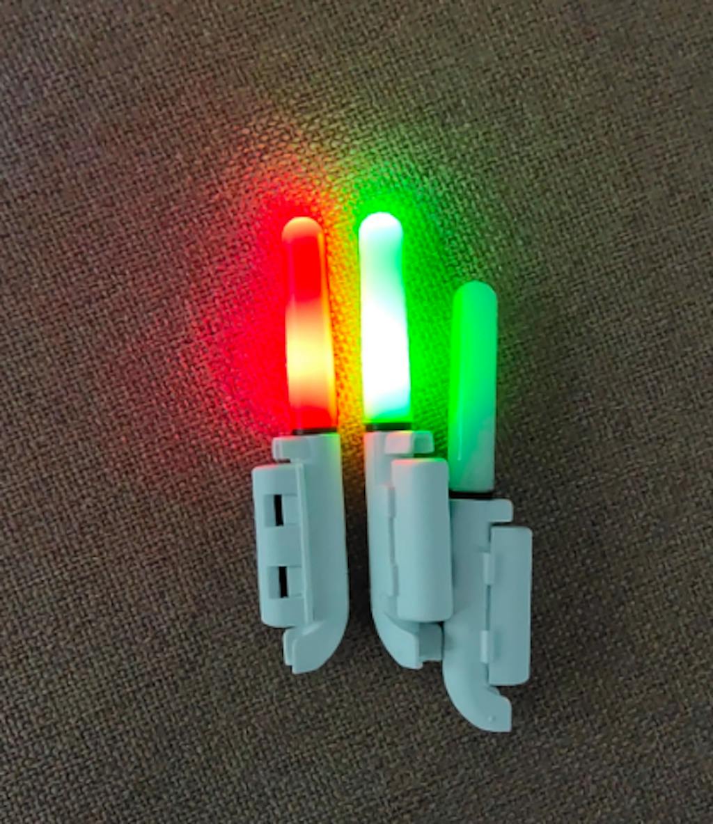 Electronic Fishing Rod Luminous Stick with LED Bite Alarm & Bell ...