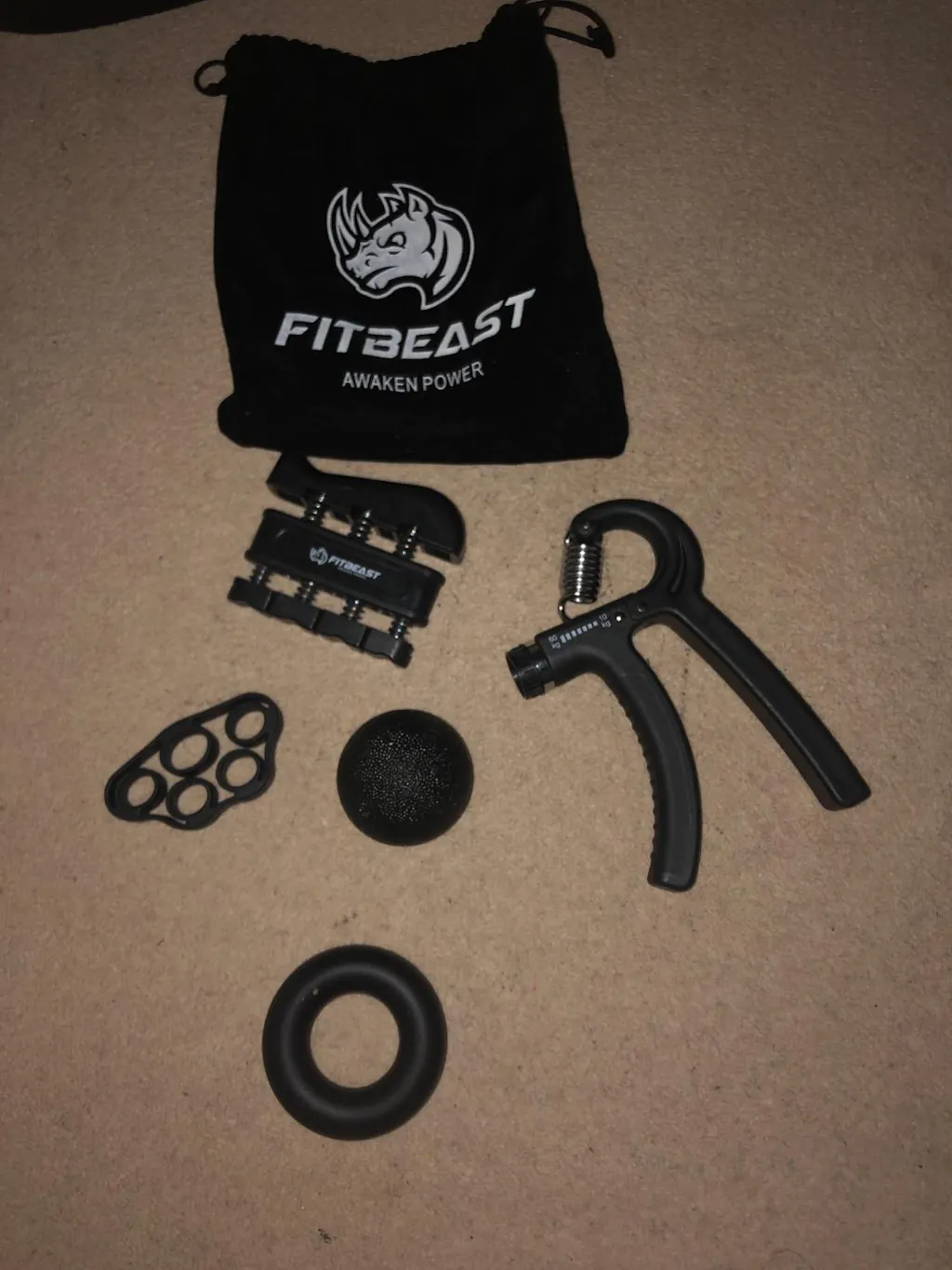 Adjustable Hand Grip Exerciser Kit - FitBeast