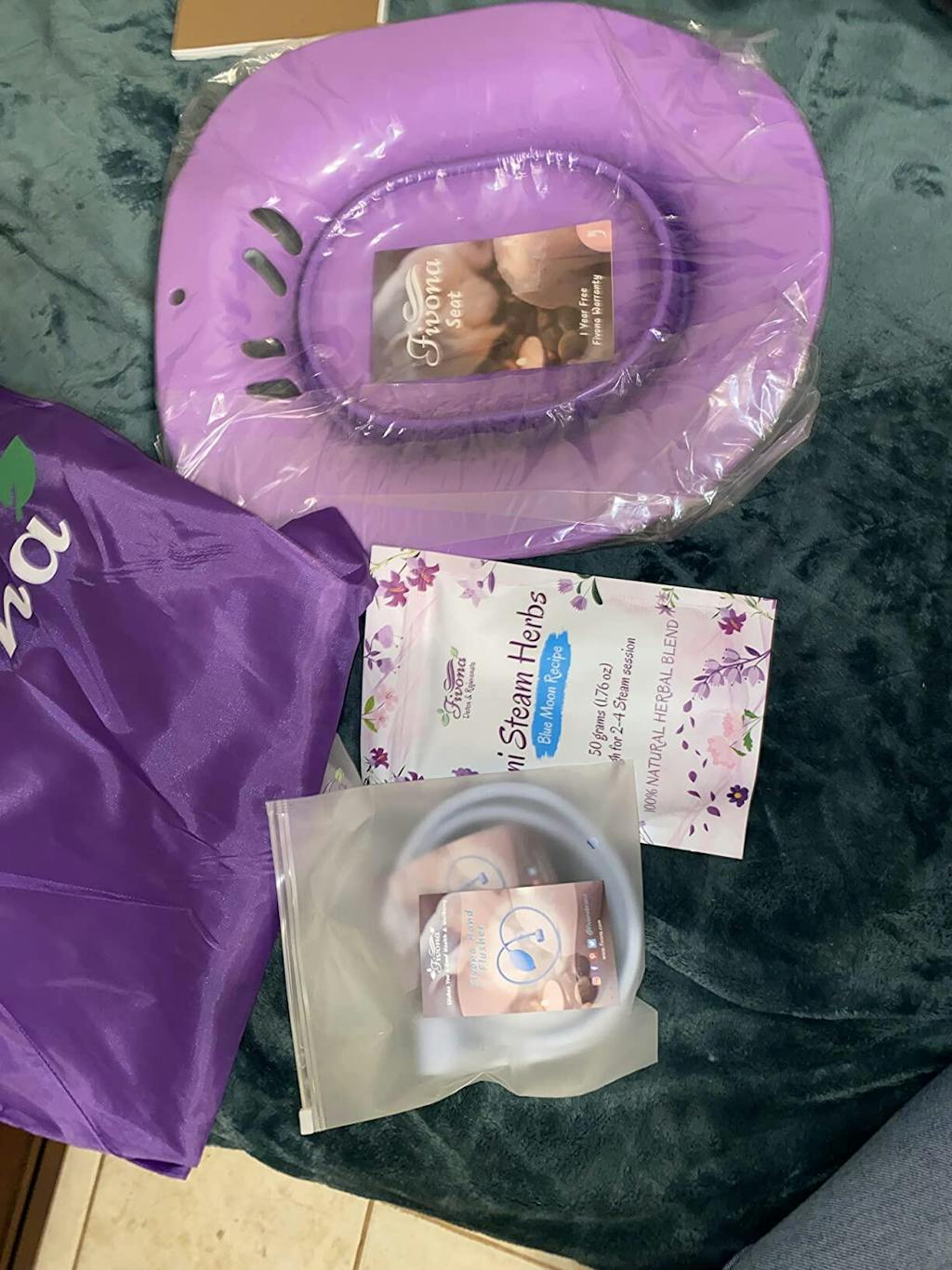 Fivona 4-in-1 Yoni Steam Kit with Flusher and Storage Bag – Fivona.com