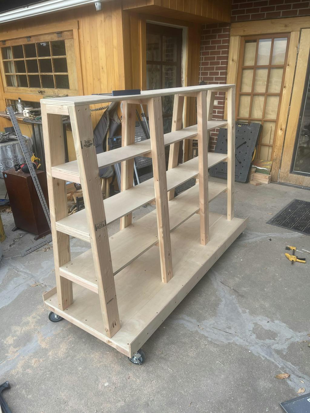 Mobile Wood Storage Cart Plans – Fix This Build That