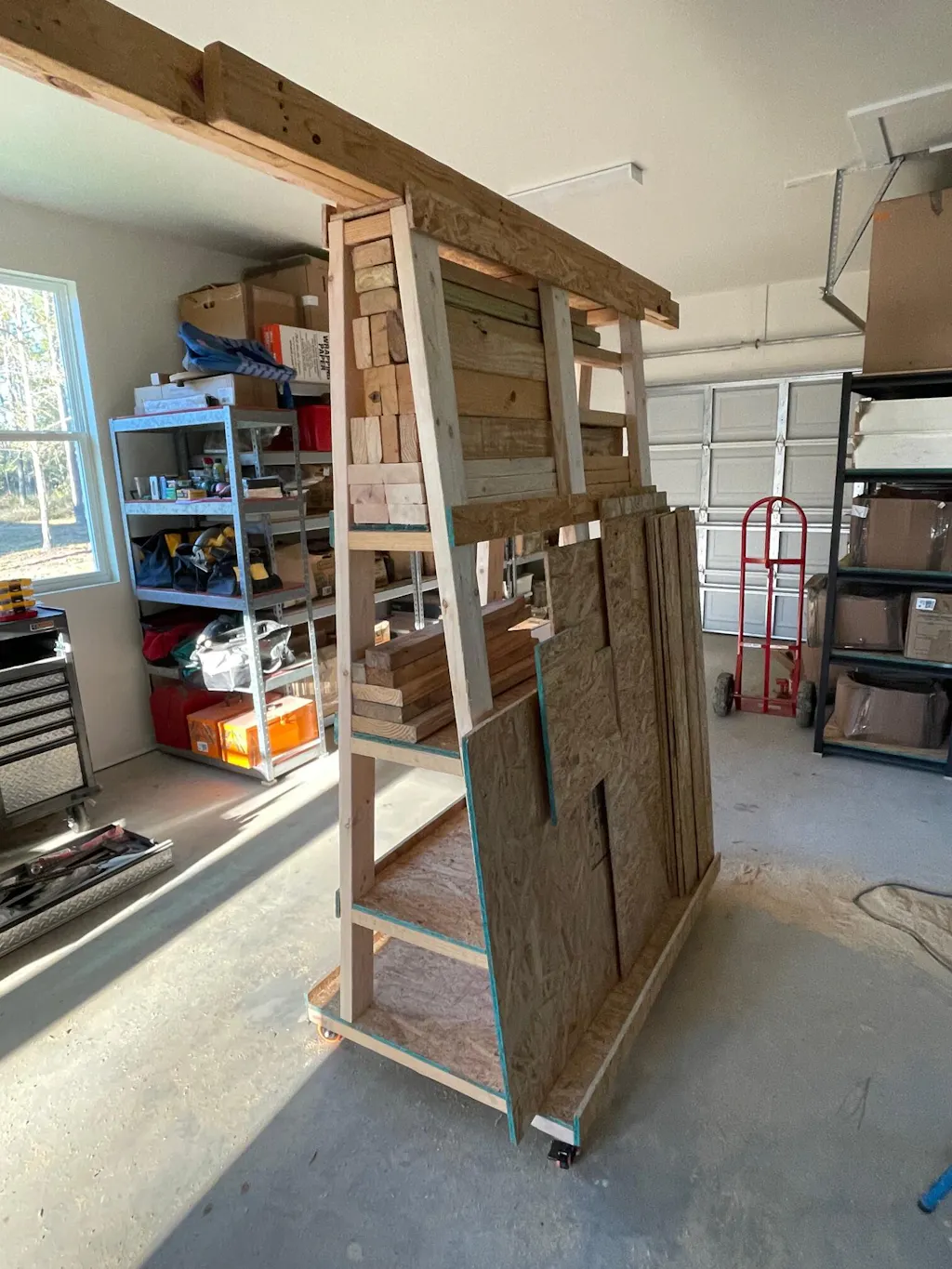 Mobile Wood Storage Cart Plans – Fix This Build That