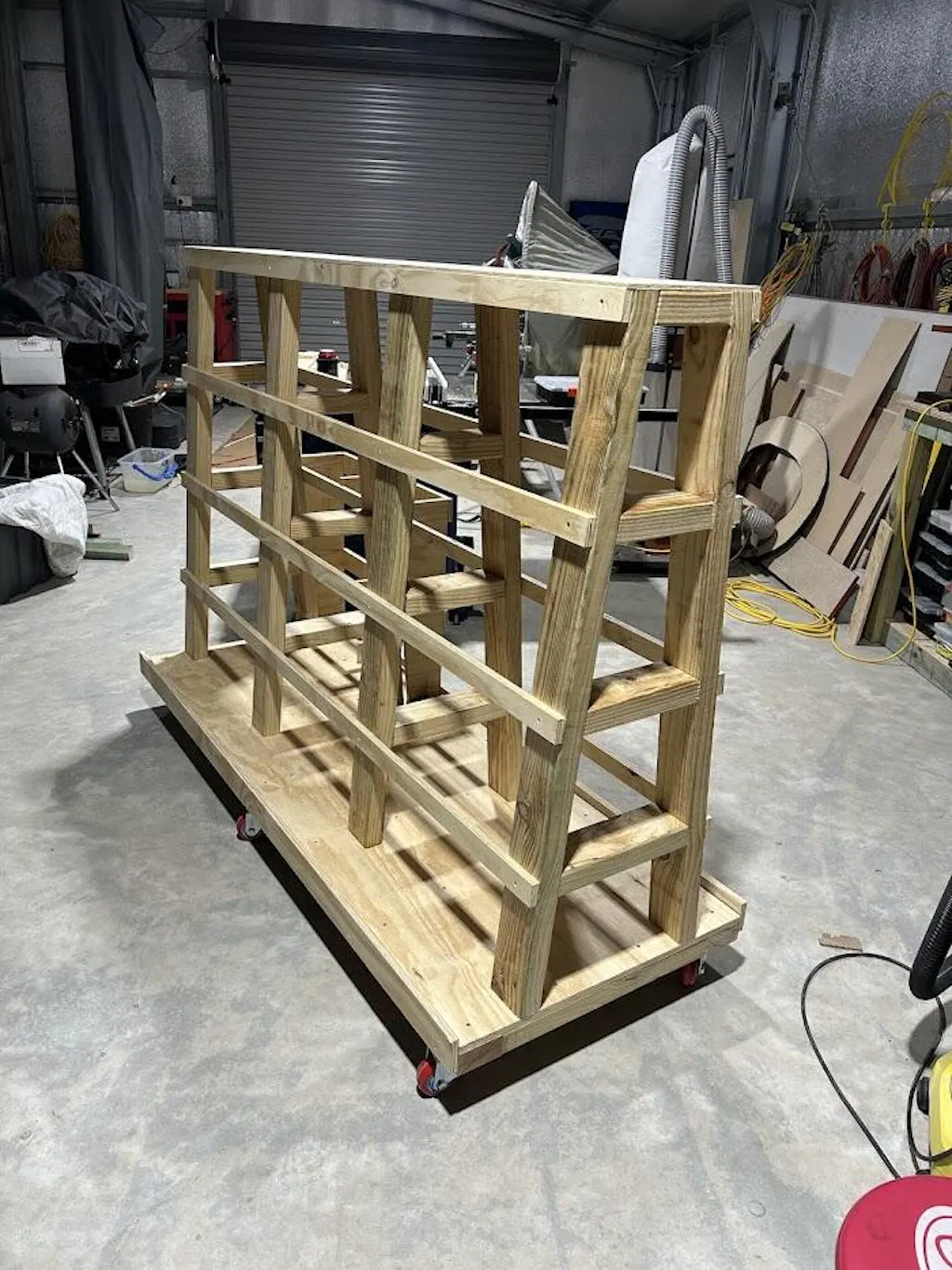 Mobile Wood Storage Cart Plans – Fix This Build That
