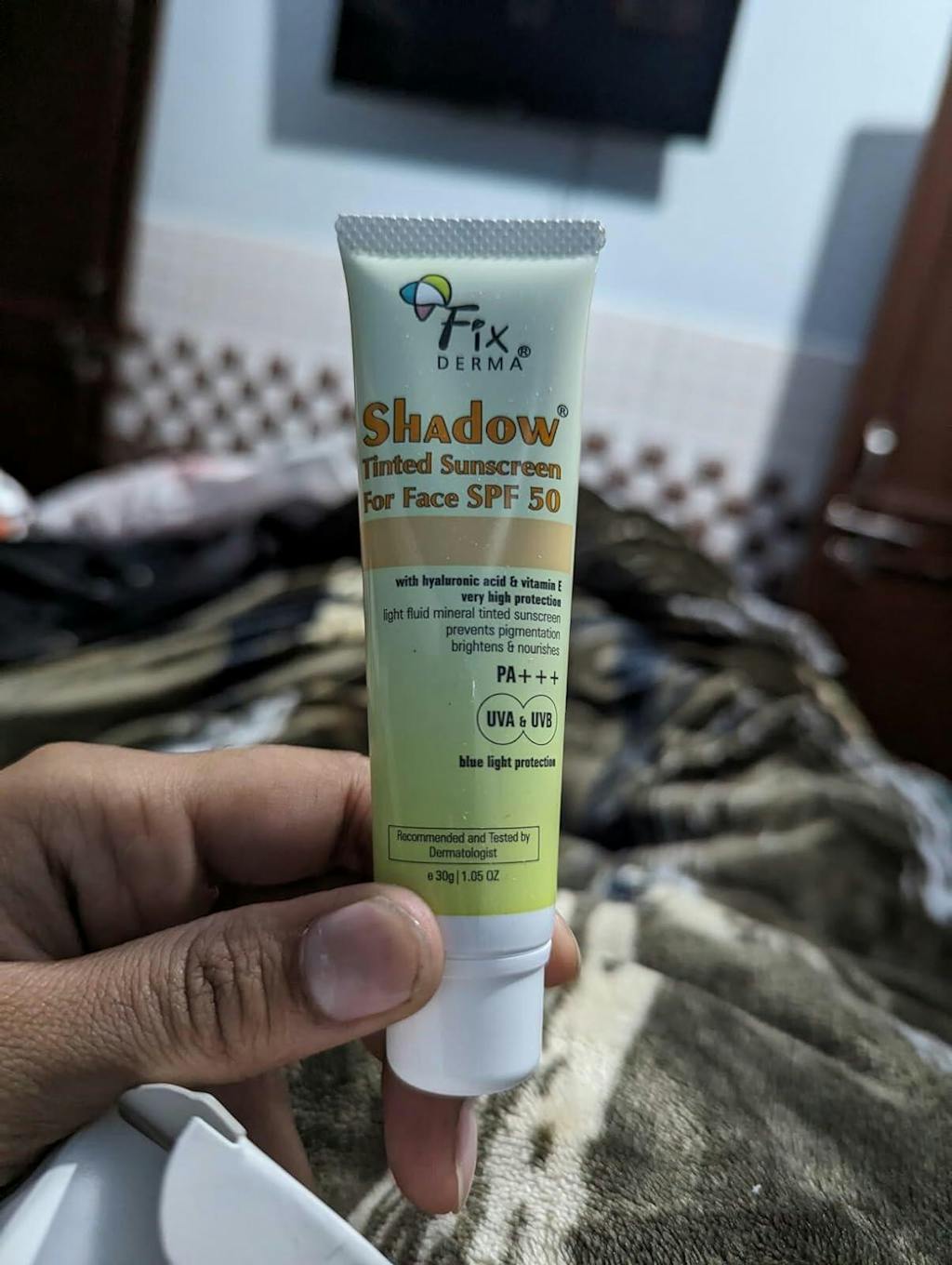 Tinted Sunscreen with SPF 50 for face – Fixderma Skincare