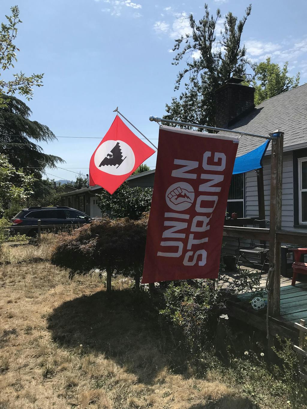 Union Proud, Union Strong Flags | $1 Donated – Flags For Good