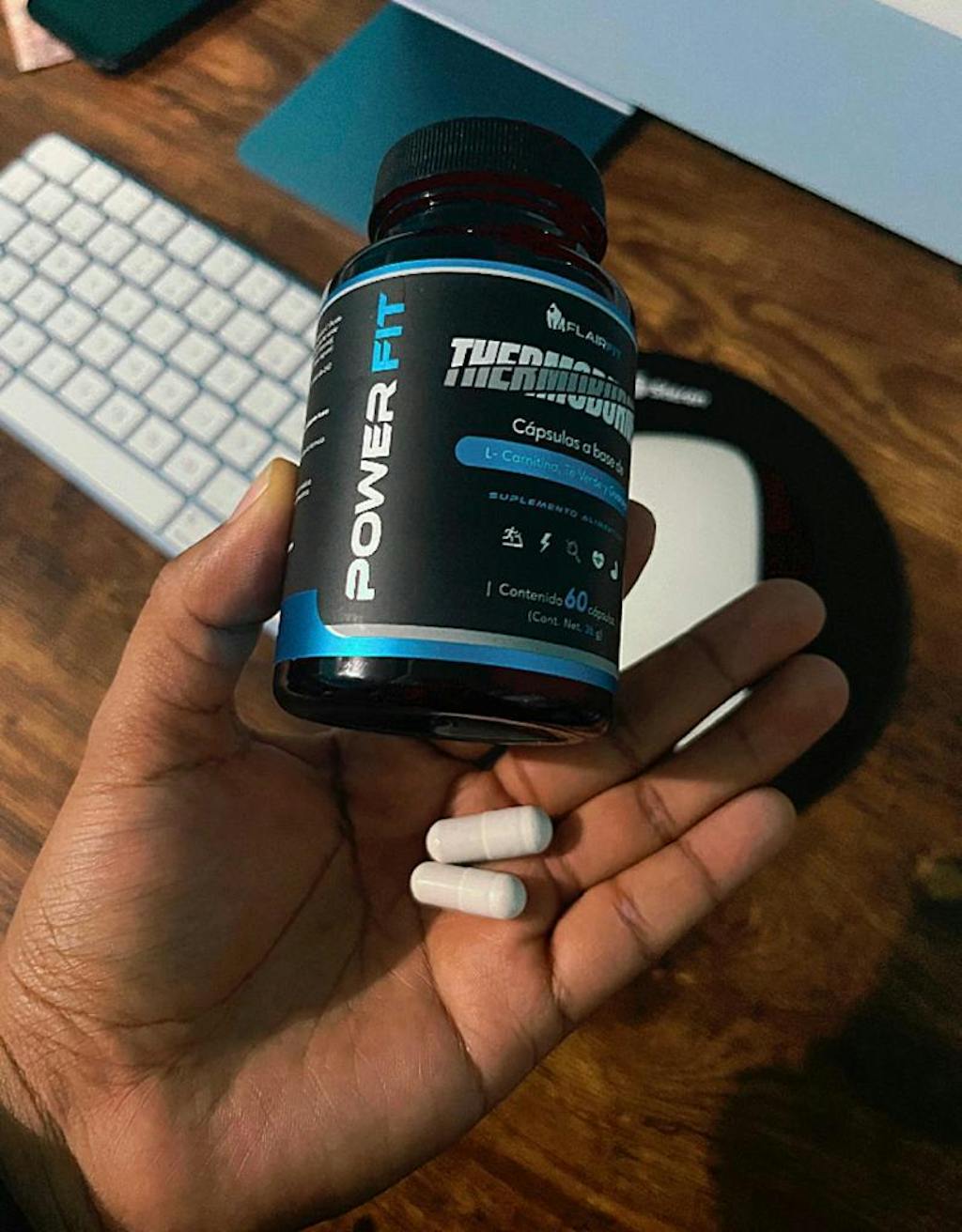 Suplemento En Cápsulas Flairfit Thermoburner Powerfit , Formulación ...