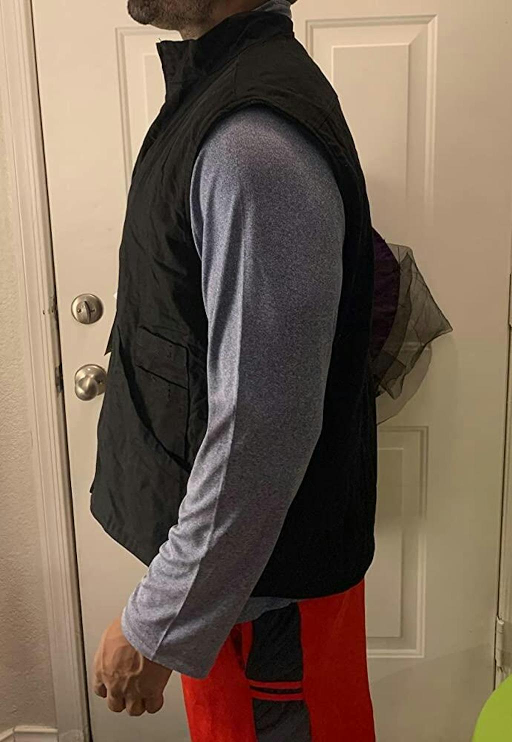 Men's Reversible Vest Plaid Fleece Lined Outdoor Vests – FlannelGo