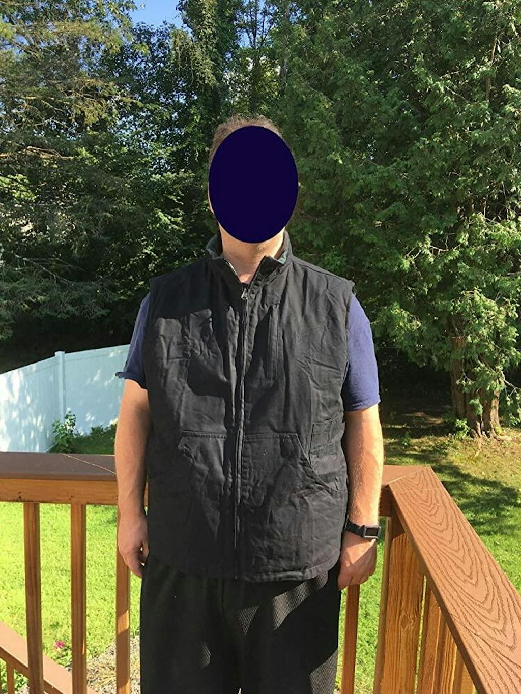 Men's Reversible Vest Plaid Fleece Lined Outdoor Vests – FlannelGo