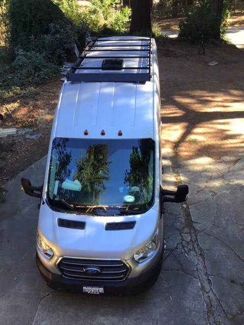 Low Pro Roof Rack - Transit 148" High Roof Extended
