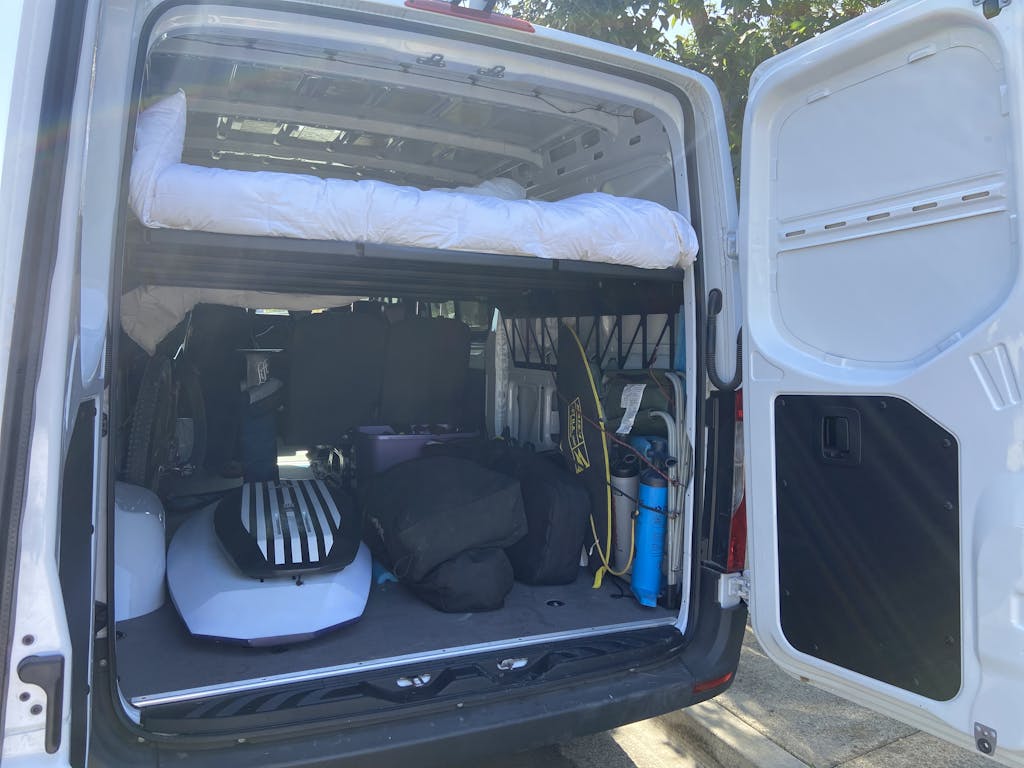 Sprinter Van Bed System - Flatline Van Co.