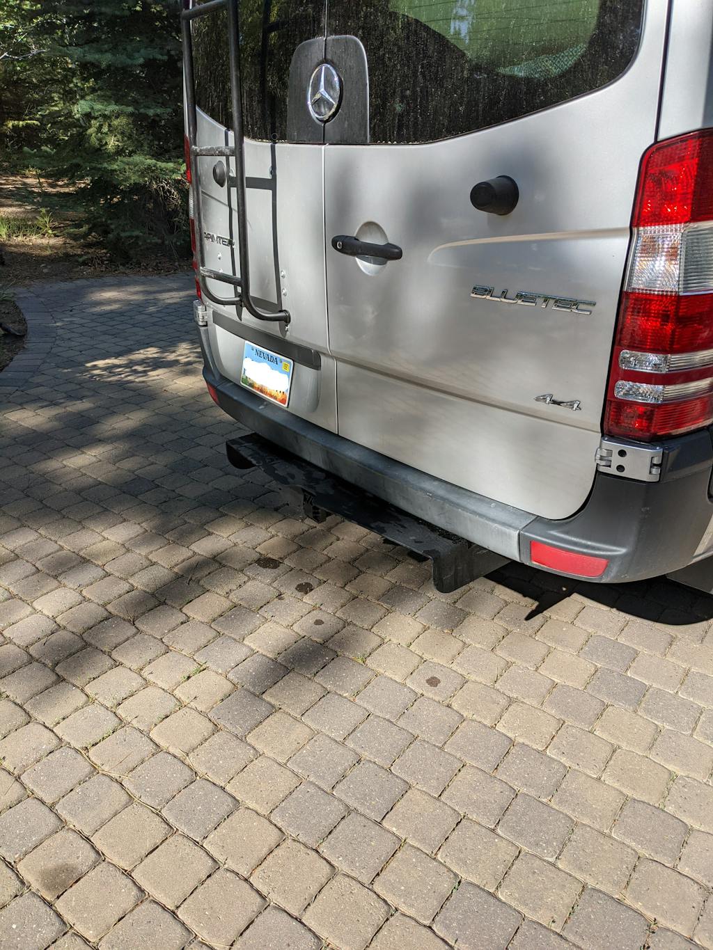 Sprinter Rear Step - Flatline Van Co