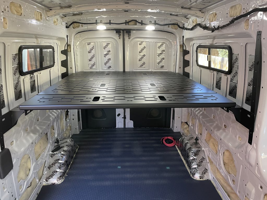 Transit Van Bed System - Flatline Van Co.